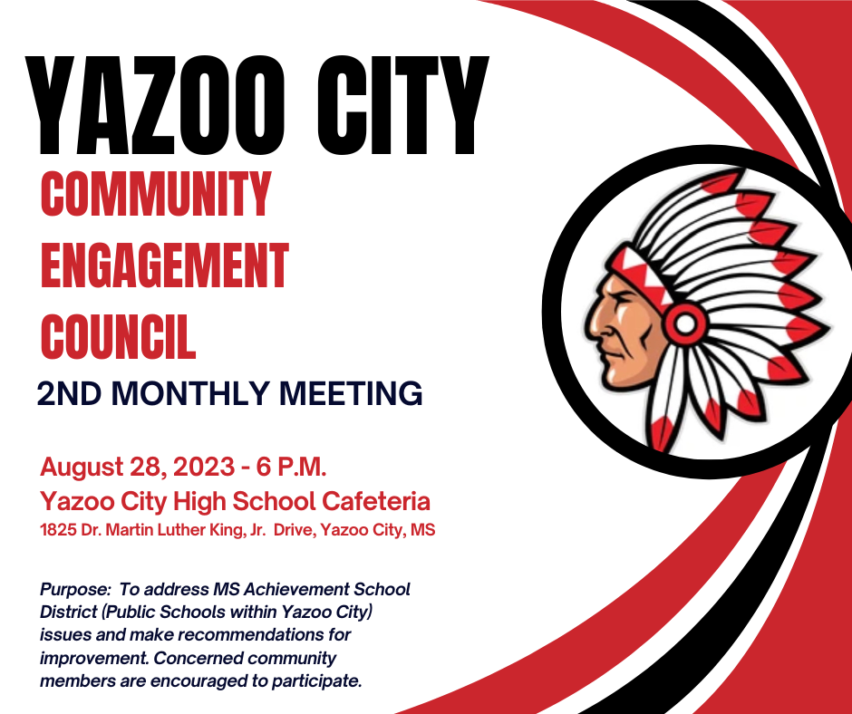 Yazoo City Community Engagement Council Monthly Meeting | Woolfolk ...